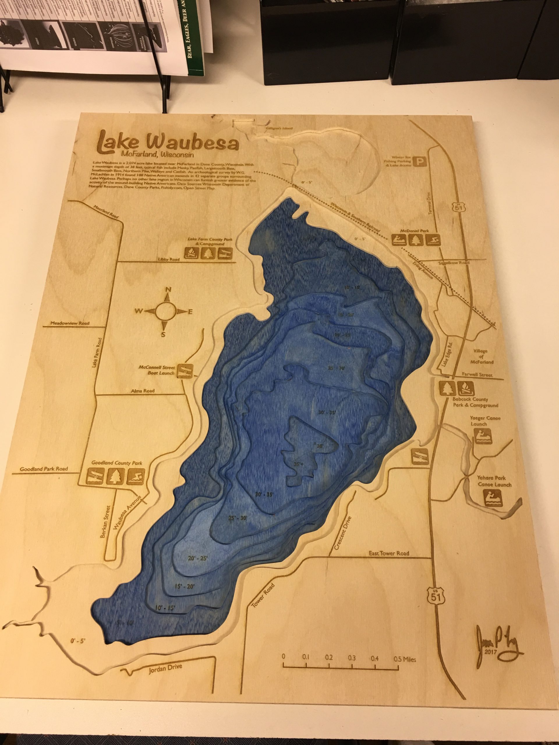 Lake Waubesa Map | Wiscmapper.net
