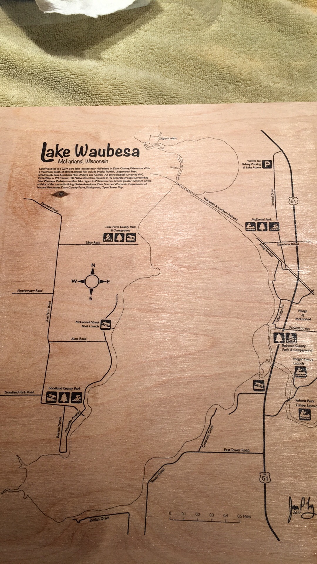 Lake Waubesa Map | Wiscmapper.net